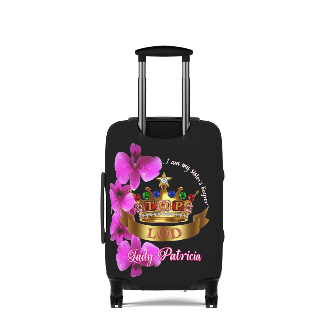 Personalized Top Ladies of Distinction Luggage Cover, TLOD, Travel ...