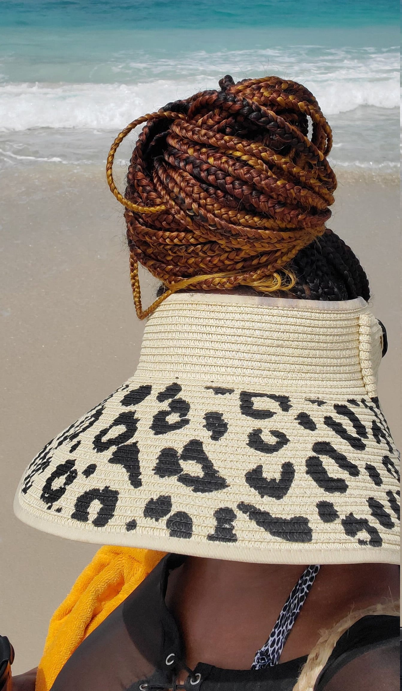 Foldable Wide Brim Leopard Bow Straw Hat // Rollable Summer - Etsy