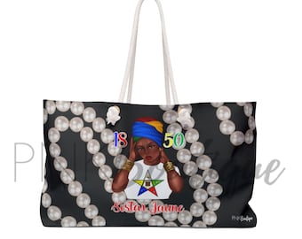 Order of Eastern Star Tote OES Weekender Bag Carryall - Etsy