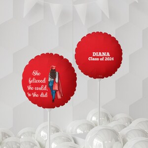 Custom Graduation Mylar Balloons 11", DST Paraphernalia, PHD Graduation ...