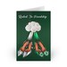 The Links Inc Greeting Cards 10-pcs, Green and White Note Cards, Links ...