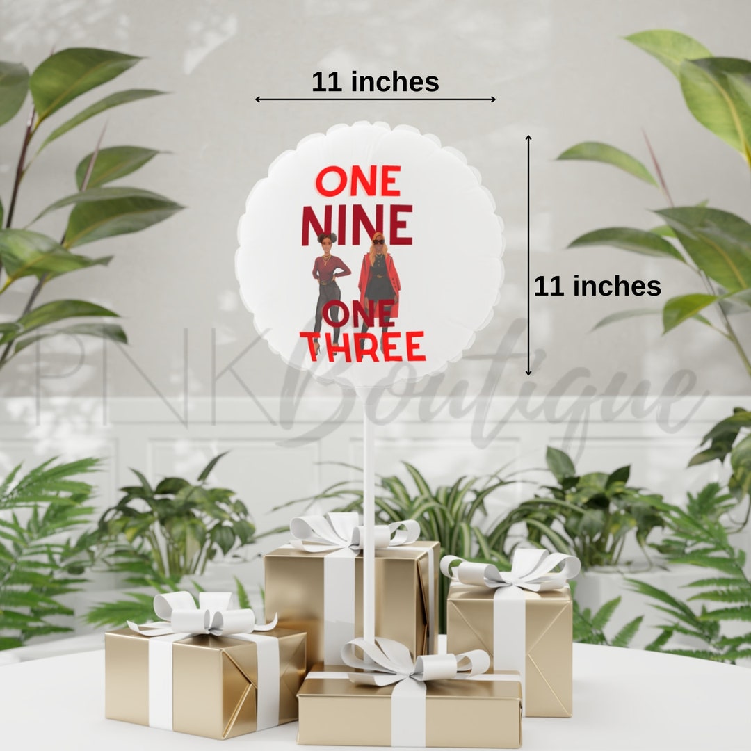 Delta Sigma Theta Personalized Mylar Balloon 11, DST Paraphernalia ...