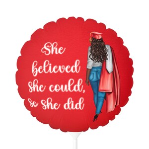 Custom Graduation Mylar Balloons 11", DST Paraphernalia, PHD Graduation ...