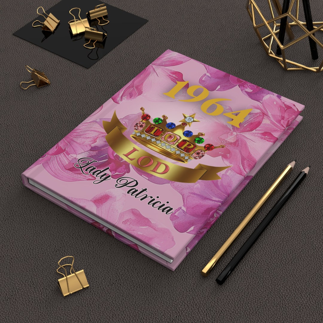 Personalized Top Ladies of Distinction Hardcover Journal Matte, TLOD ...