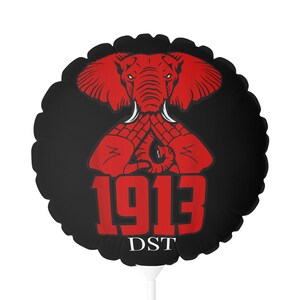 Personalized DST 1913 Mylar Balloon 11", DST Paraphernalia, Divine Nine ...