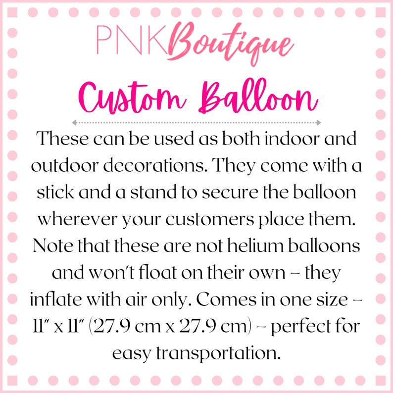 Personalized DST Trunks up Mylar Balloon 11", DST Paraphernalia, Divine ...