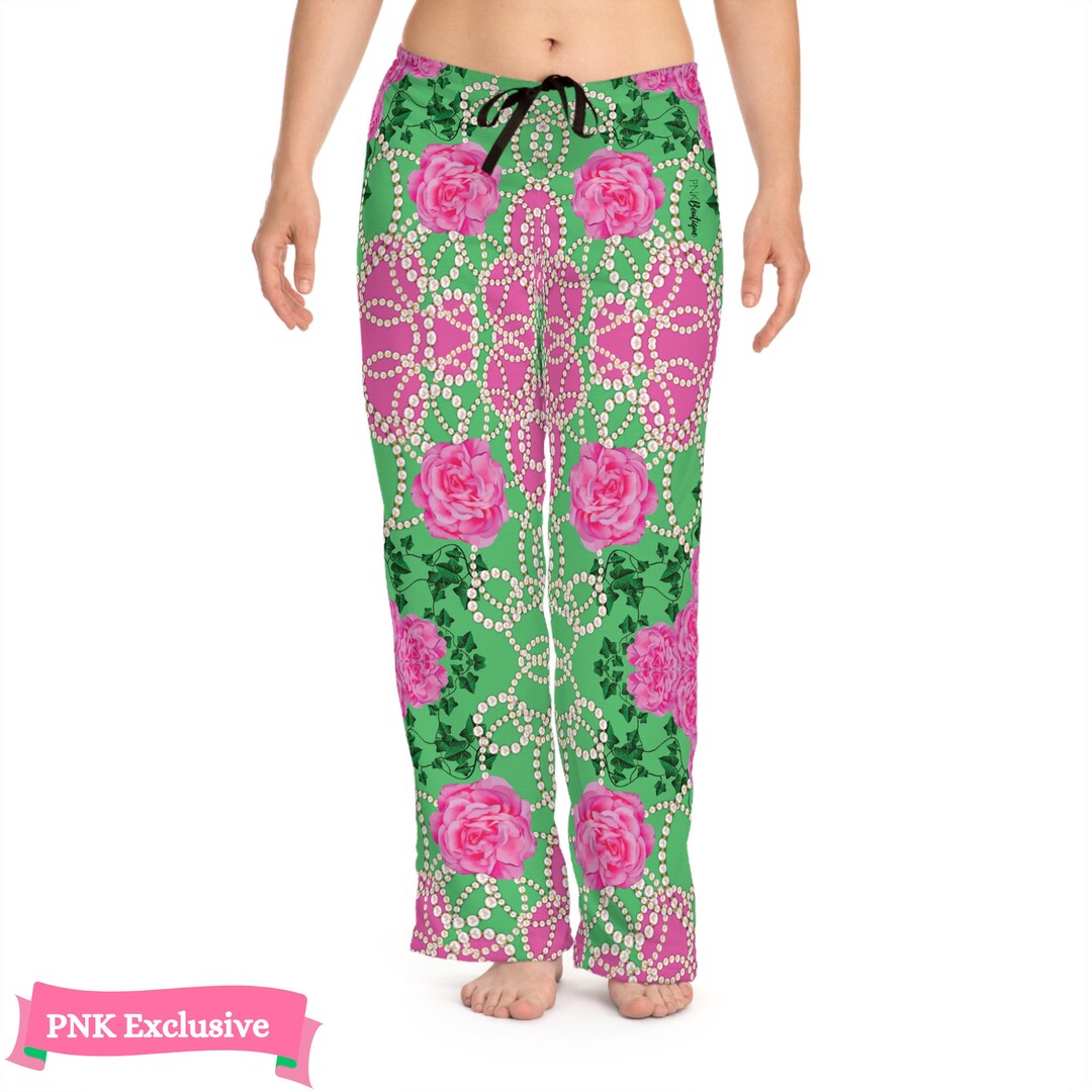 Alpha Kappa Alpha Pajama Pants AKA Paraphernalia HBCU - Etsy