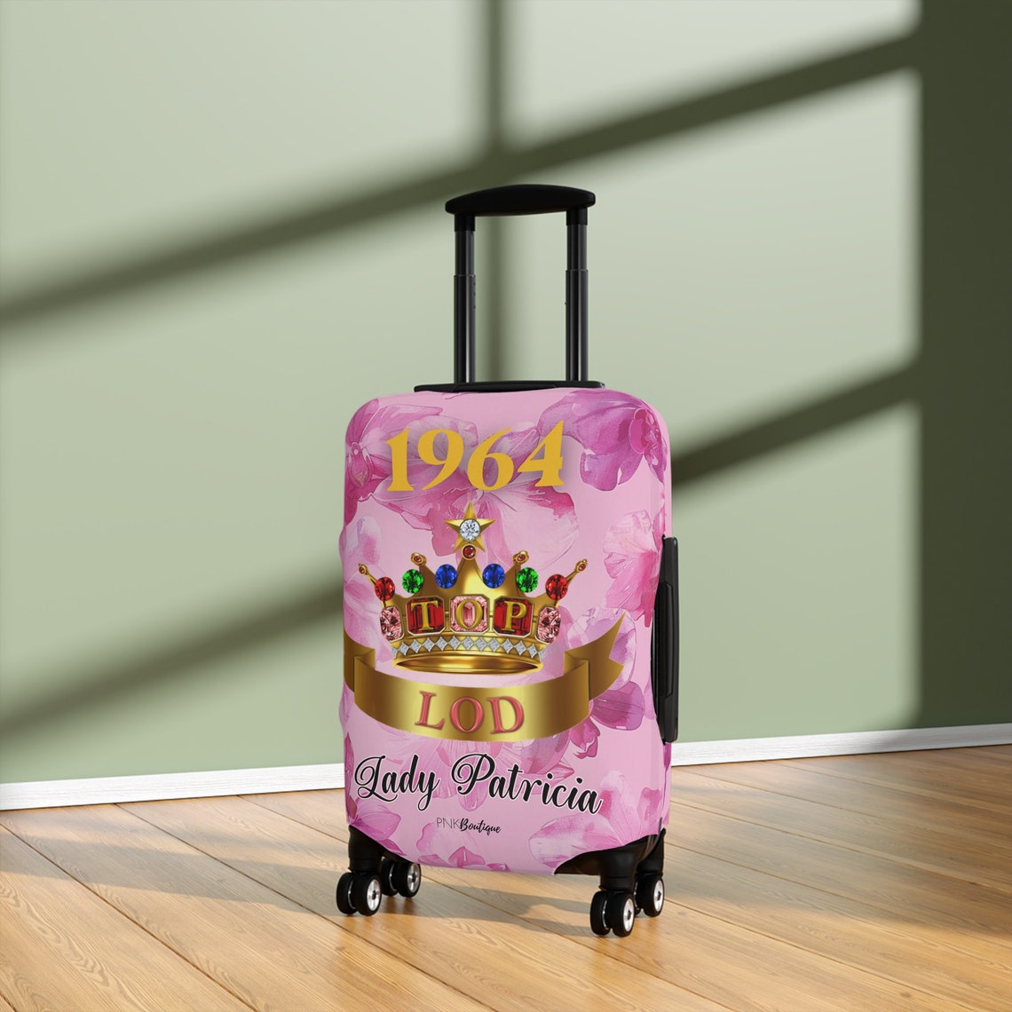 Personalized Top Ladies of Distinction Luggage Cover, TLOD, Travel ...