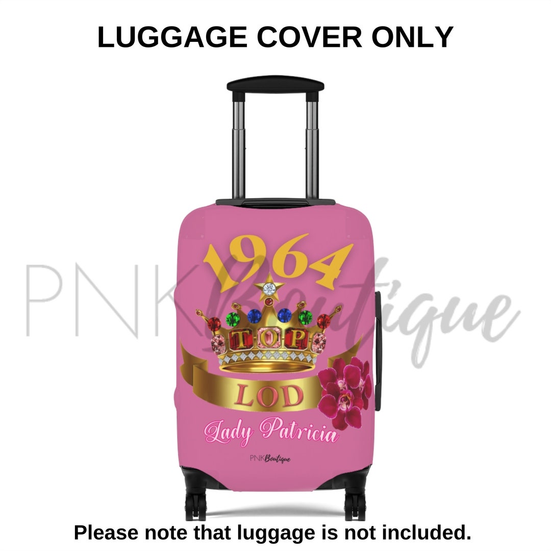Personalized Top Ladies of Distinction Luggage Cover, TLOD, Travel ...