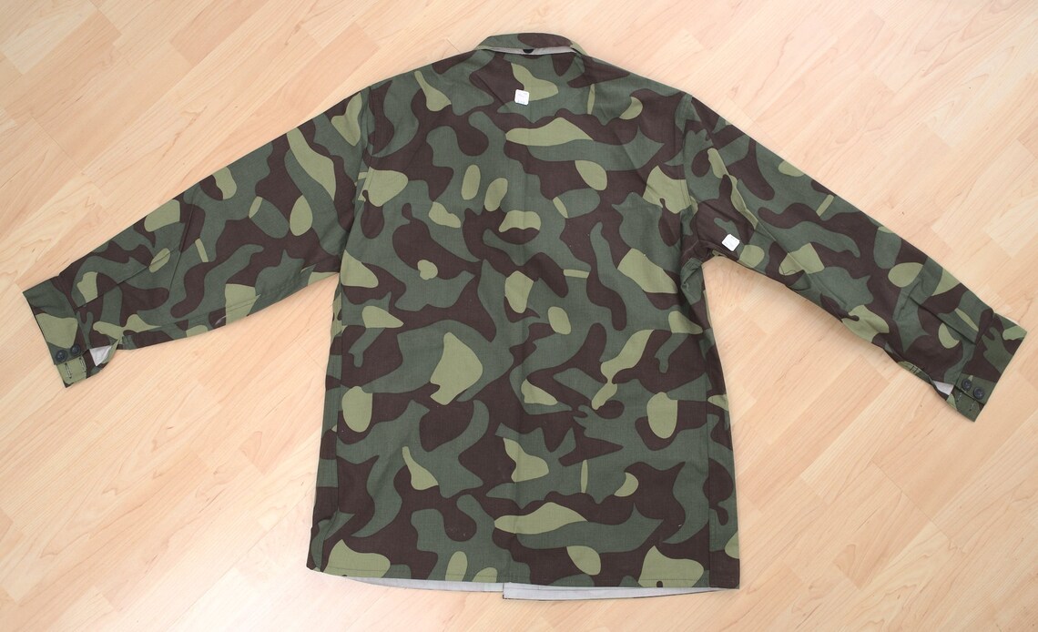 New-old Stock Finnish Military M62 Camouflage Jacket - Etsy
