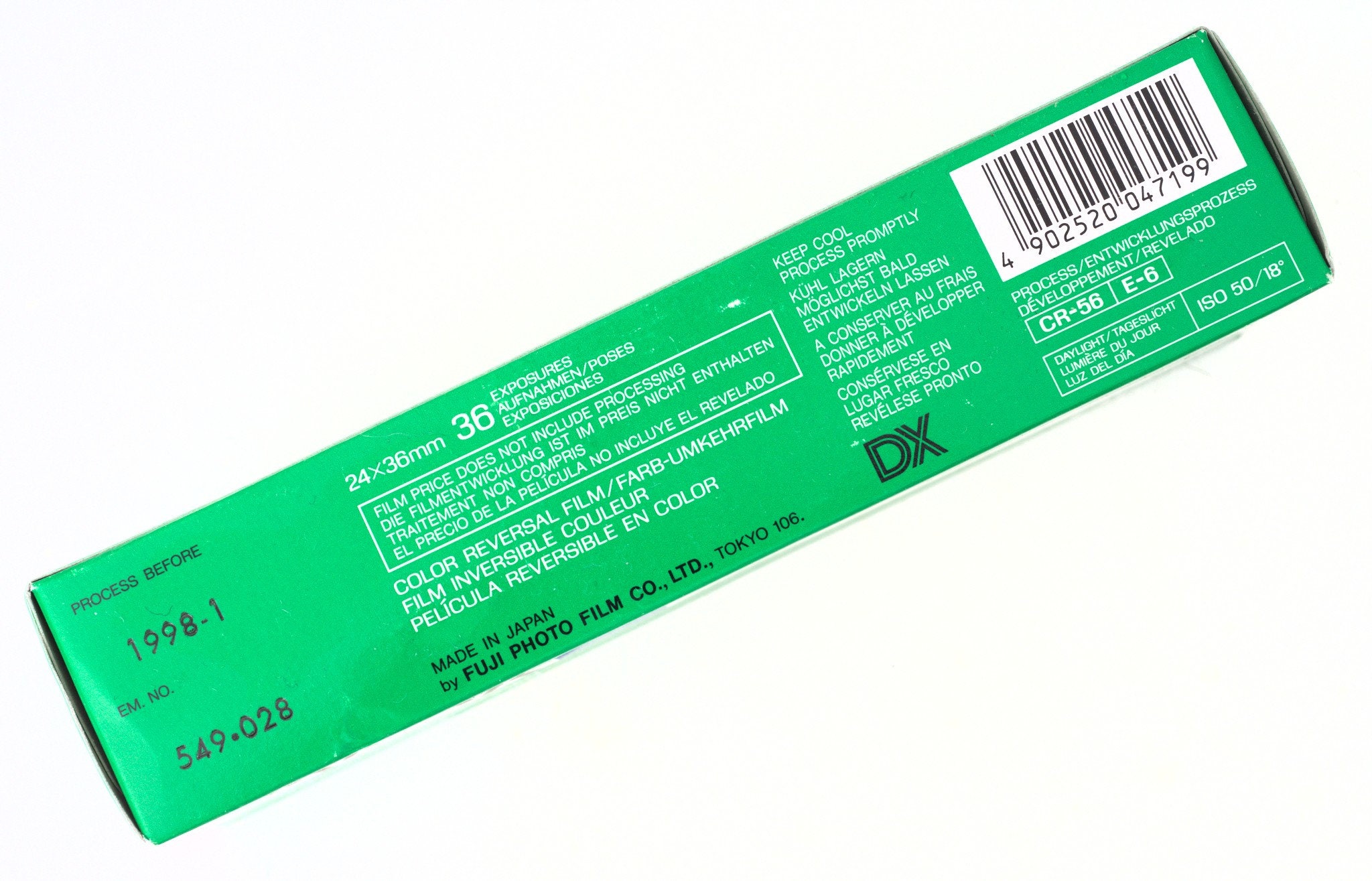 Tested Expired 5 X 35mm Fuji Fujichrome Velvia 50 Slide Film - Etsy
