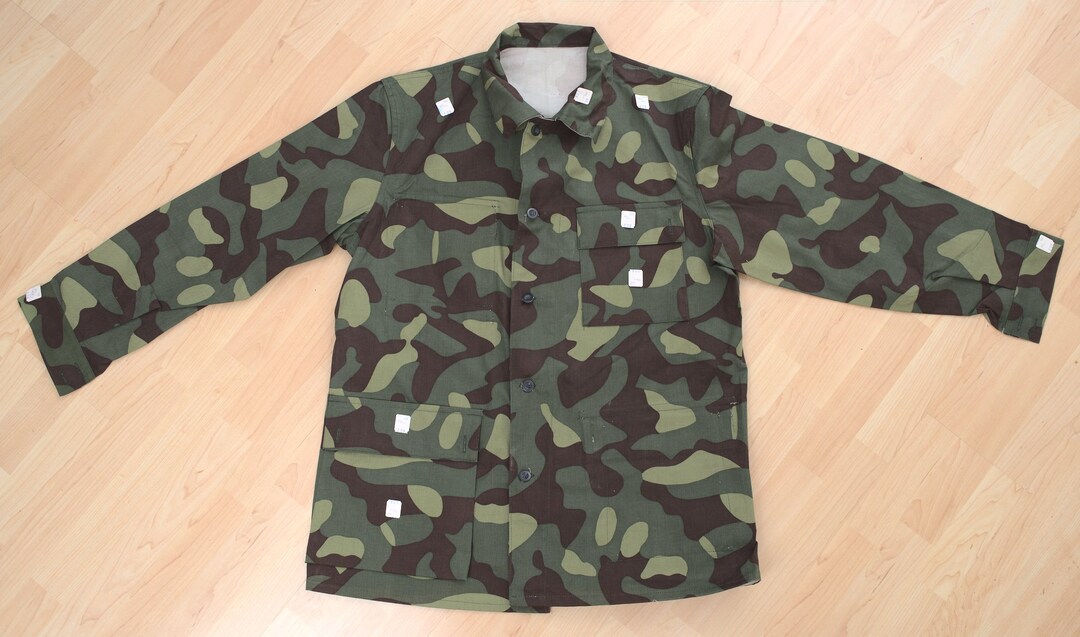 New-old Stock Finnish Military M62 Camouflage Jacket - Etsy