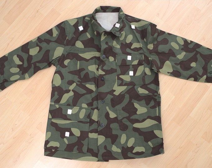 New-old Stock Finnish Military M62 Camouflage Jacket - Etsy