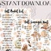 Fall Bucket List and Scavenger Hunt Bundle Instant Download - Etsy