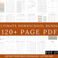 Weekly Homeschool Planner for Unschooled Children, Child-led Learning ...