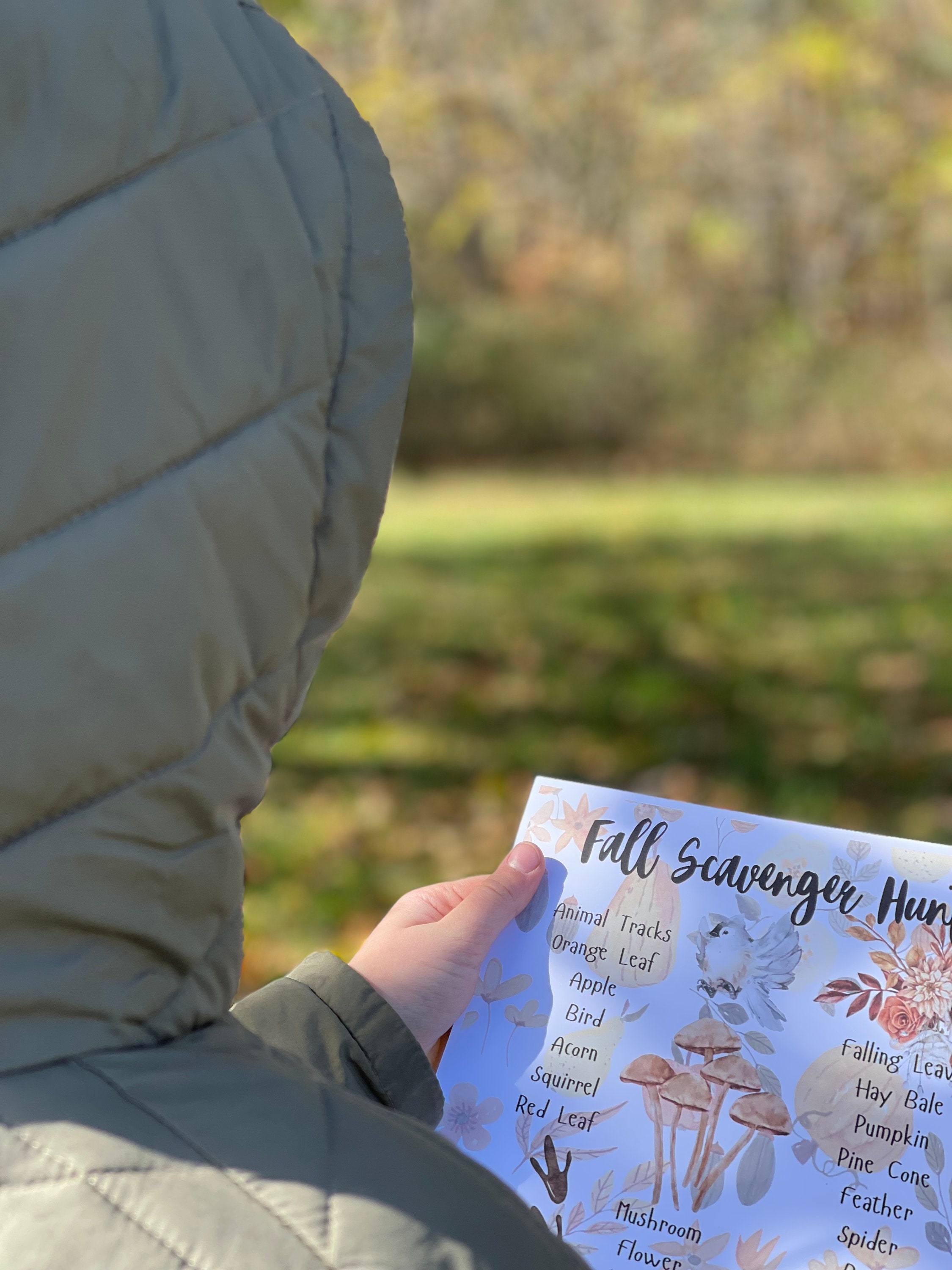 Fall Bucket List and Scavenger Hunt Bundle Instant Download - Etsy