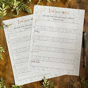 Homeschool Loop Schedule Planner | Daily Rhythm | Block Schedule ...
