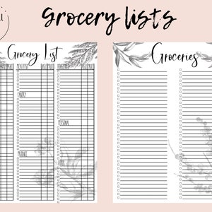Whole House Cleaning, Laundry Instructions, and Meal Planning Bundle ...