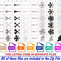 5 Crossed Bugles for Fire Department Service Ranking (chief) - Vector ...