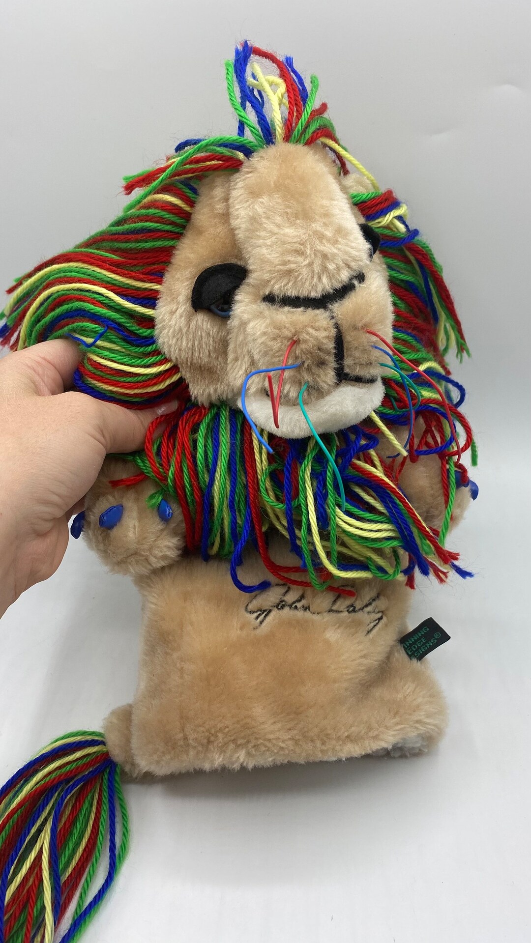 Vintage John Daly Lion Golf Club Driver Cover Multicolor Winning Edge ...