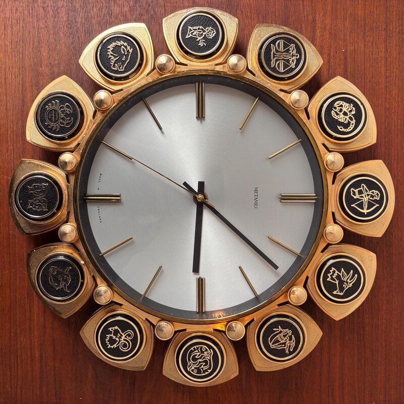 Vintage Metamec Clock Wall - Etsy