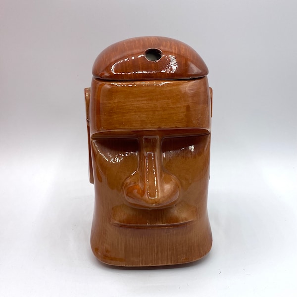 Vintage Easter Island Moai Mug - Etsy