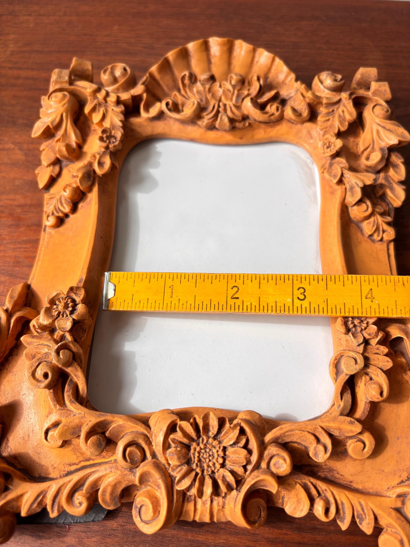 19th Century English Regency Style Intricately Carved Ornate Faux Wood ...