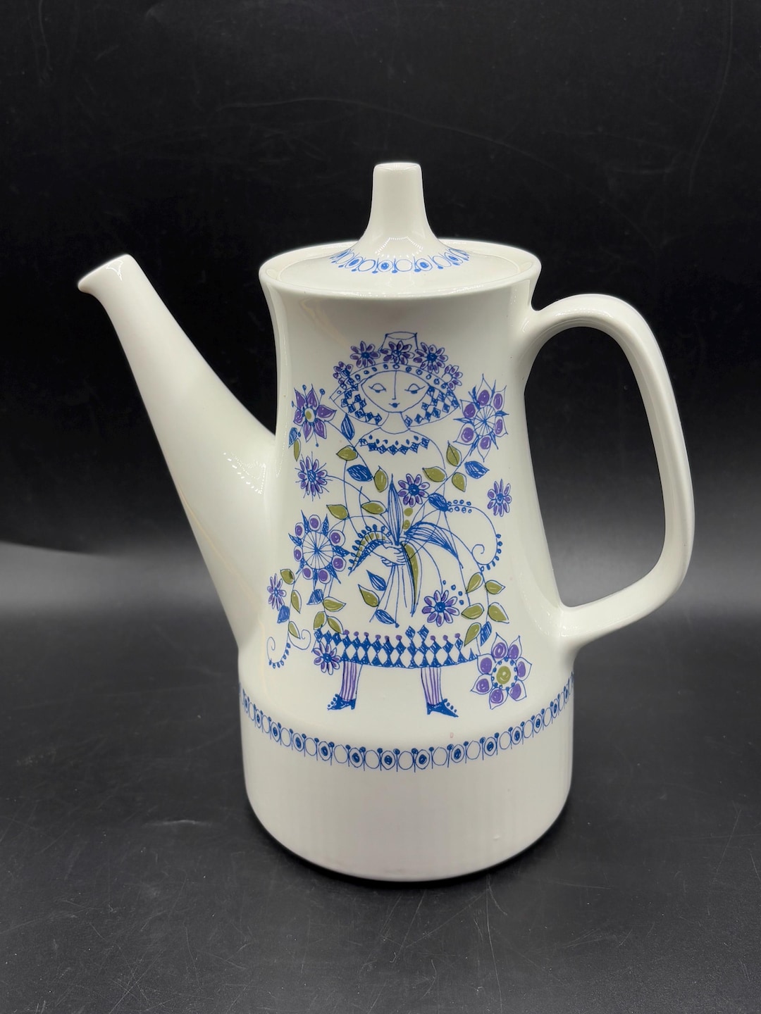 Vintage Figgjo Flint Lotte Coffee Pot: Turi Design, Norway - Etsy