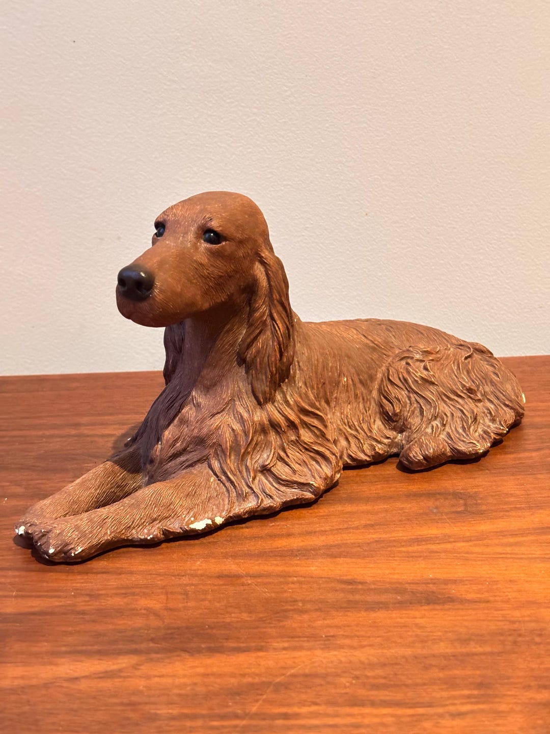 Vintage Sandicast Large Irish Setter Figurine - Dog Statue - Etsy