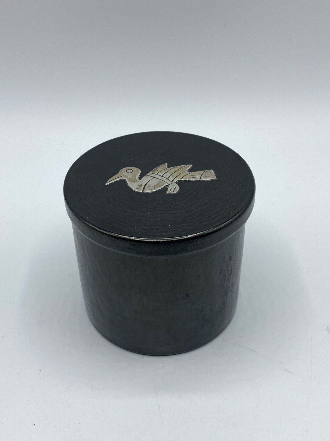 Vicky of Peru Copper and Sterling Silver Peruvian Jar Cup With Lid and ...