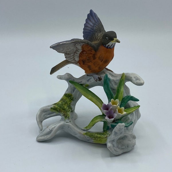 Lefton Porcelain Bisque Birds - Etsy