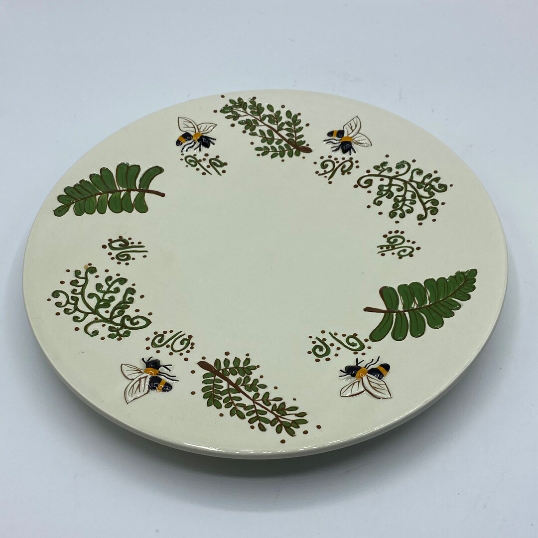 Vintage Nantucket Yellow Honey Bee Plate, Spring Summer Time Plate ...