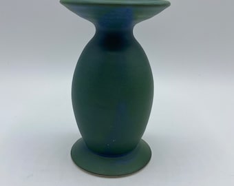 Vintage Matte Green Studio Art Pottery Vase, Chris Colwell Pottery, New ...