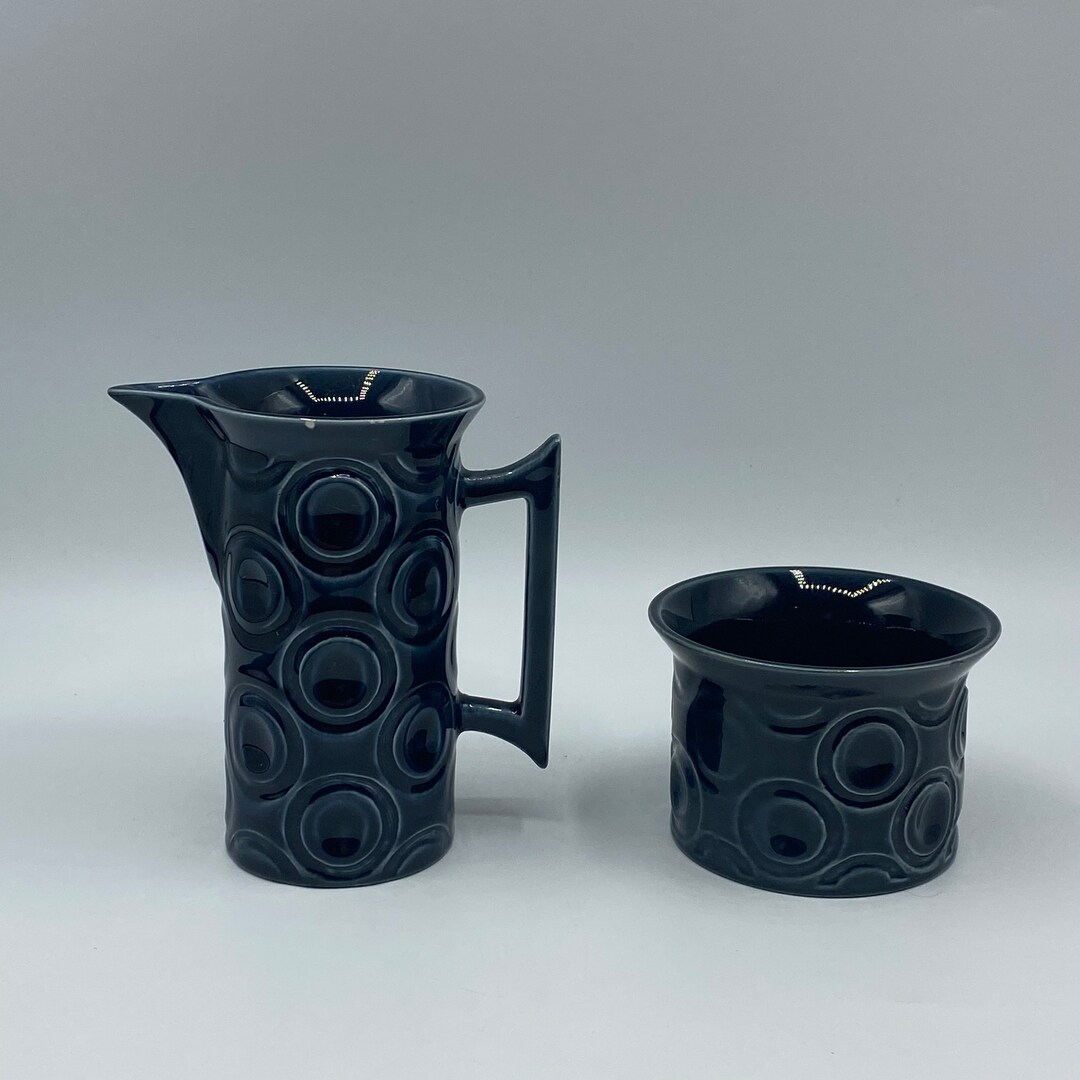 Portmeirion Susan Williams Ellis Jupiter Creamer Pitcher and Open Sugar ...
