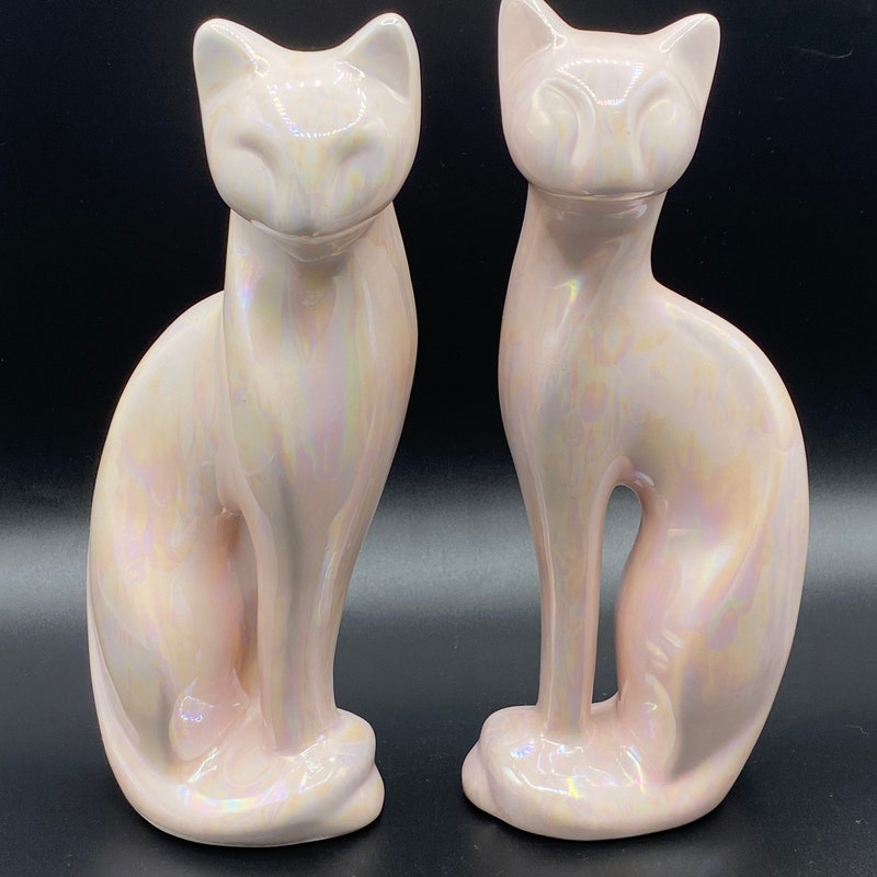 Ceramic Cat Decor - Etsy