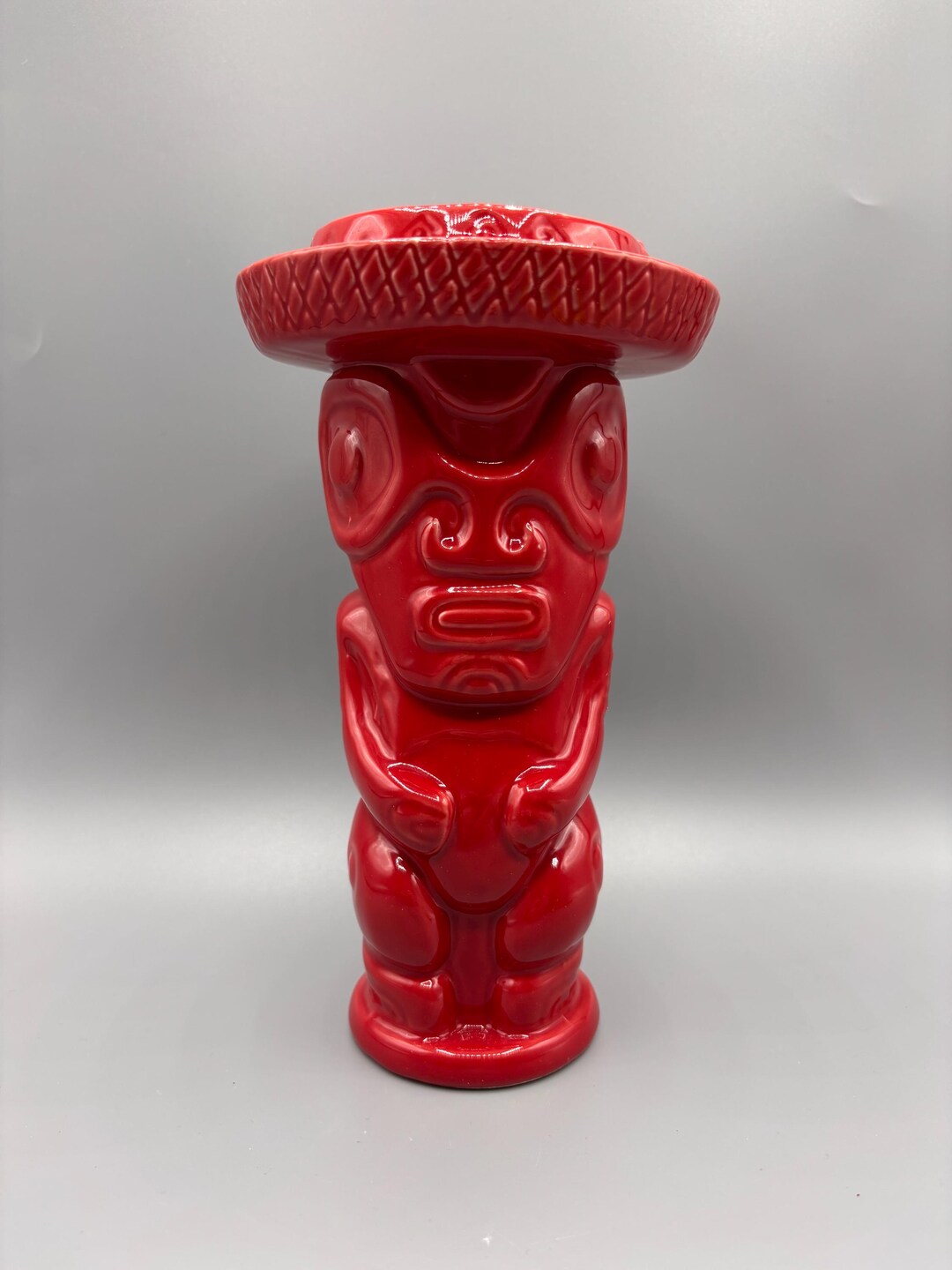 Bora Bora Bum Festive Tiki Mug, Cocktail Kingdom Beachbum Berry Red Mug ...