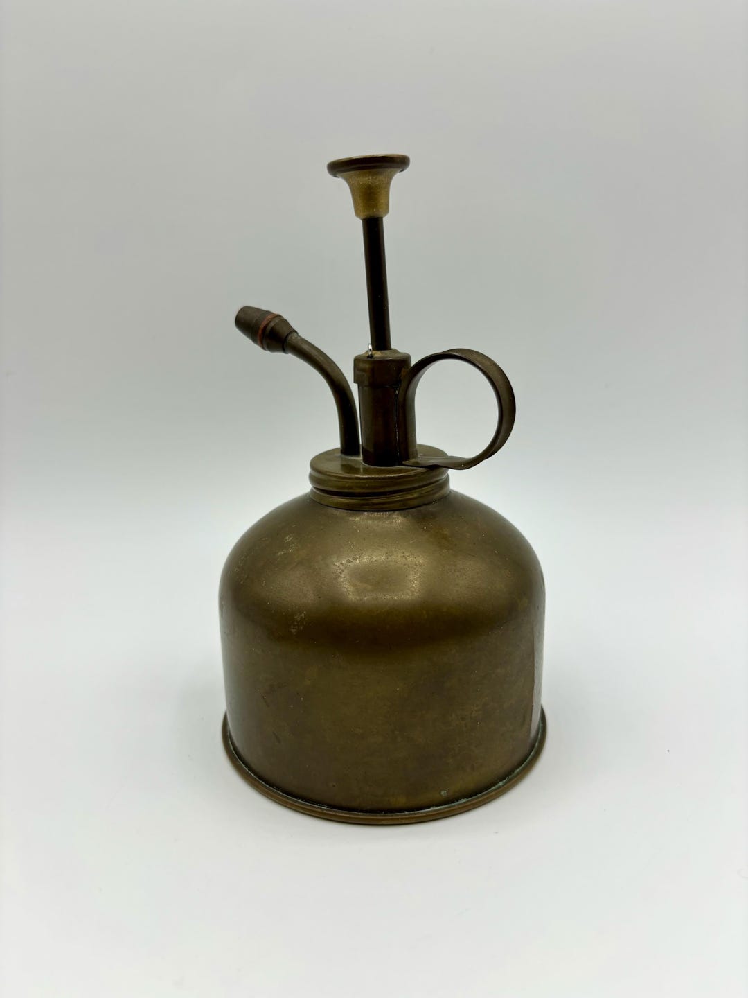 Vintage Brass Plant Mister Atomizer, Thumb Spritzer Brass Oil Pump Hong ...