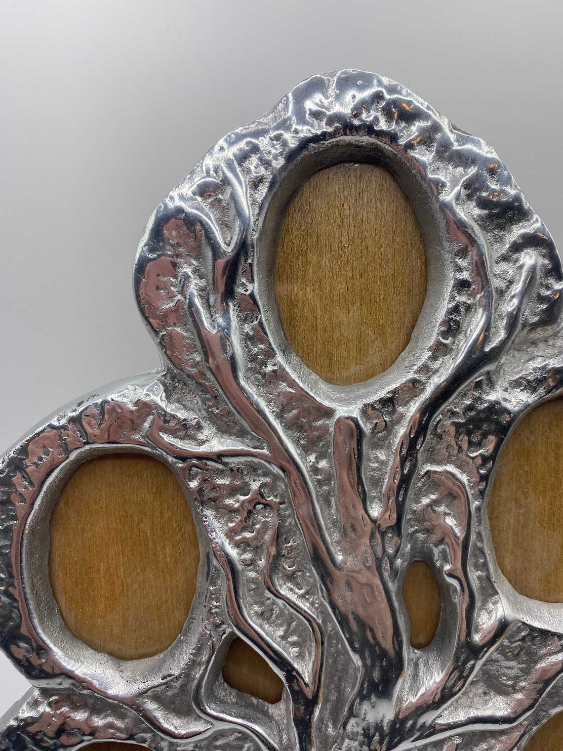 Vintage Mexican Pewter Family Tree Picture Frame - Etsy