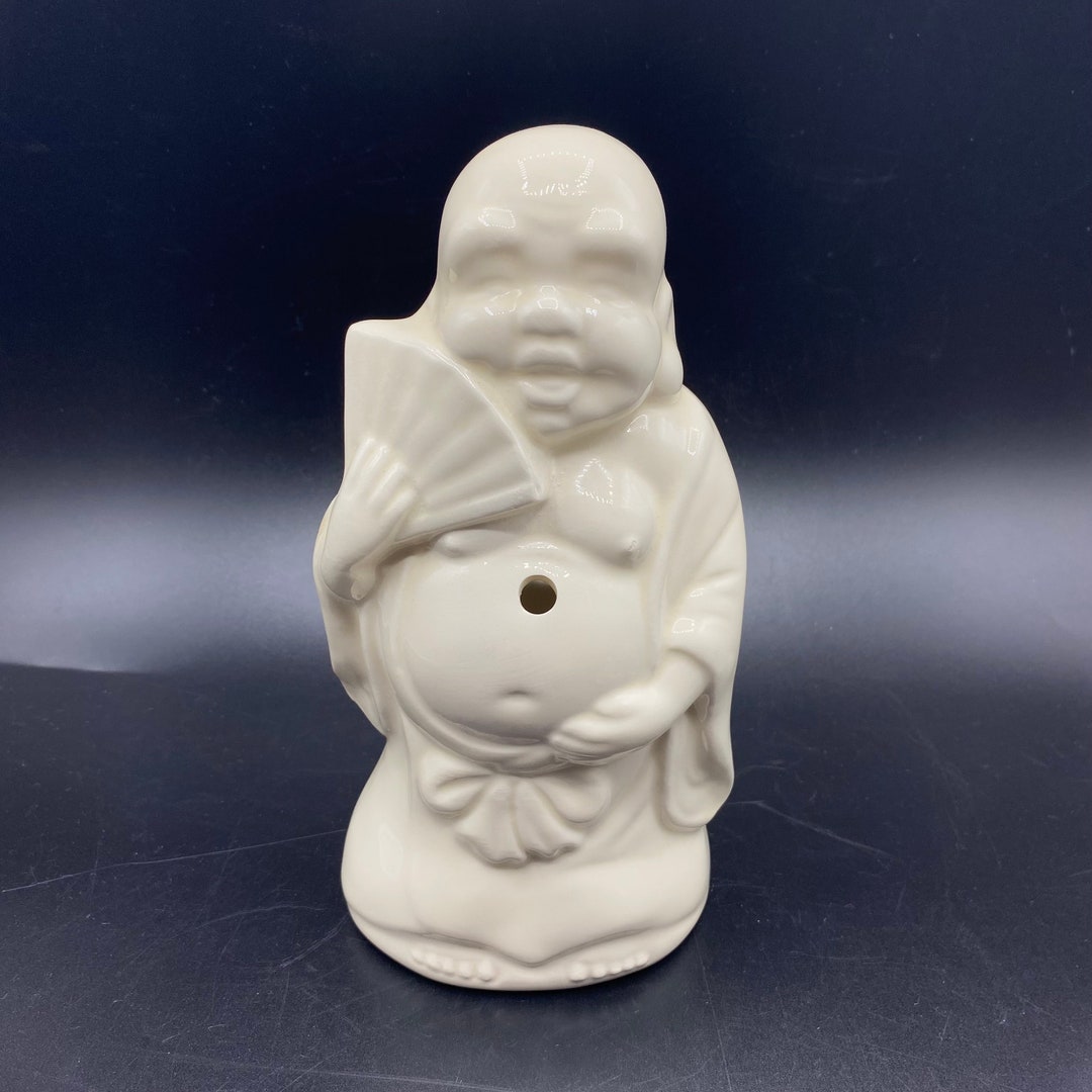 Rare Vintage Buddha With Fan Tiki Mug Collectible Benihana Suehiro ...