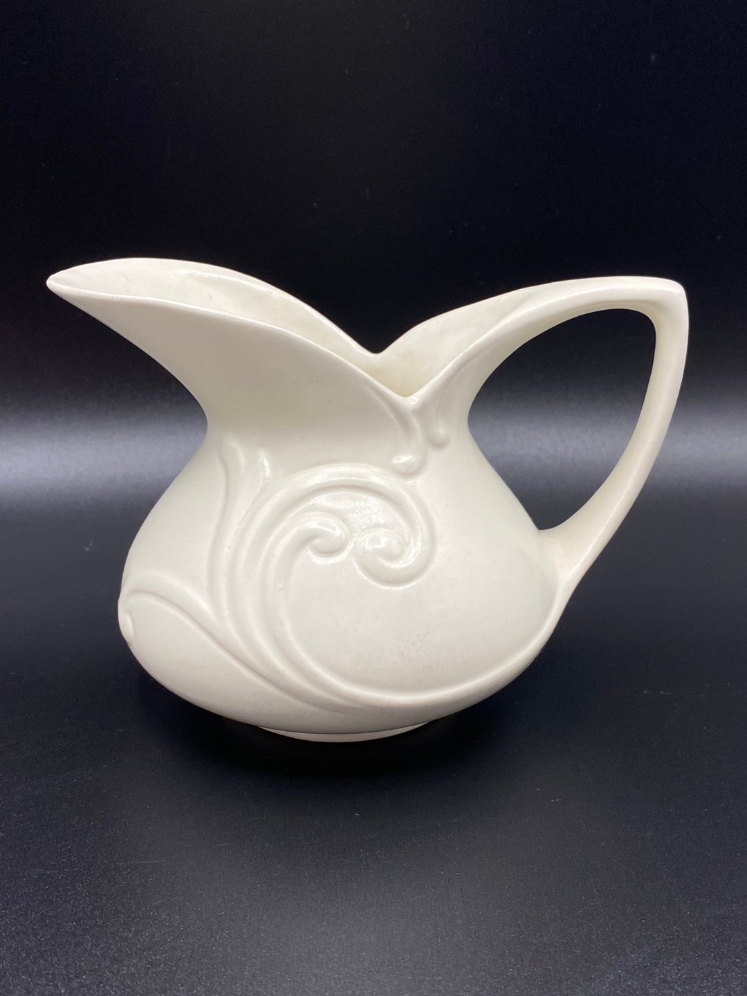 Vintage Art Deco Style Creamer, Beswick Ware Pottery Pitcher With ...