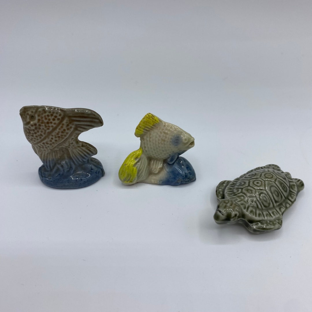 Vintage Wade Whimsies Figurines, Red Rose Tea Wade England Figurines - Etsy