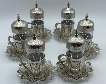 Vintage Turkish Coffee Sets - Etsy
