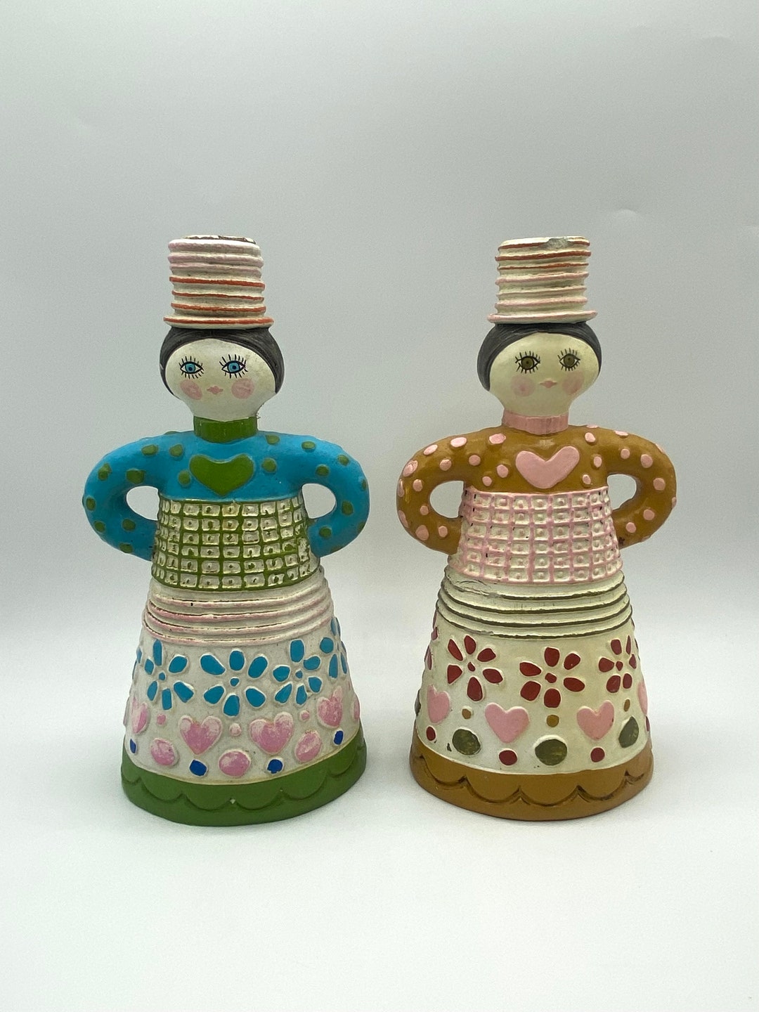 Vintage 1960s Pride Creations 9 Popsie Wooden Woman Figurine Japan ...