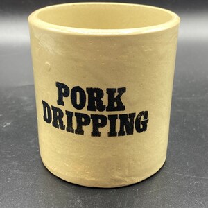 Antique “pork Dripping” Stoneware Pot by Pearsons of Chesterfield ...