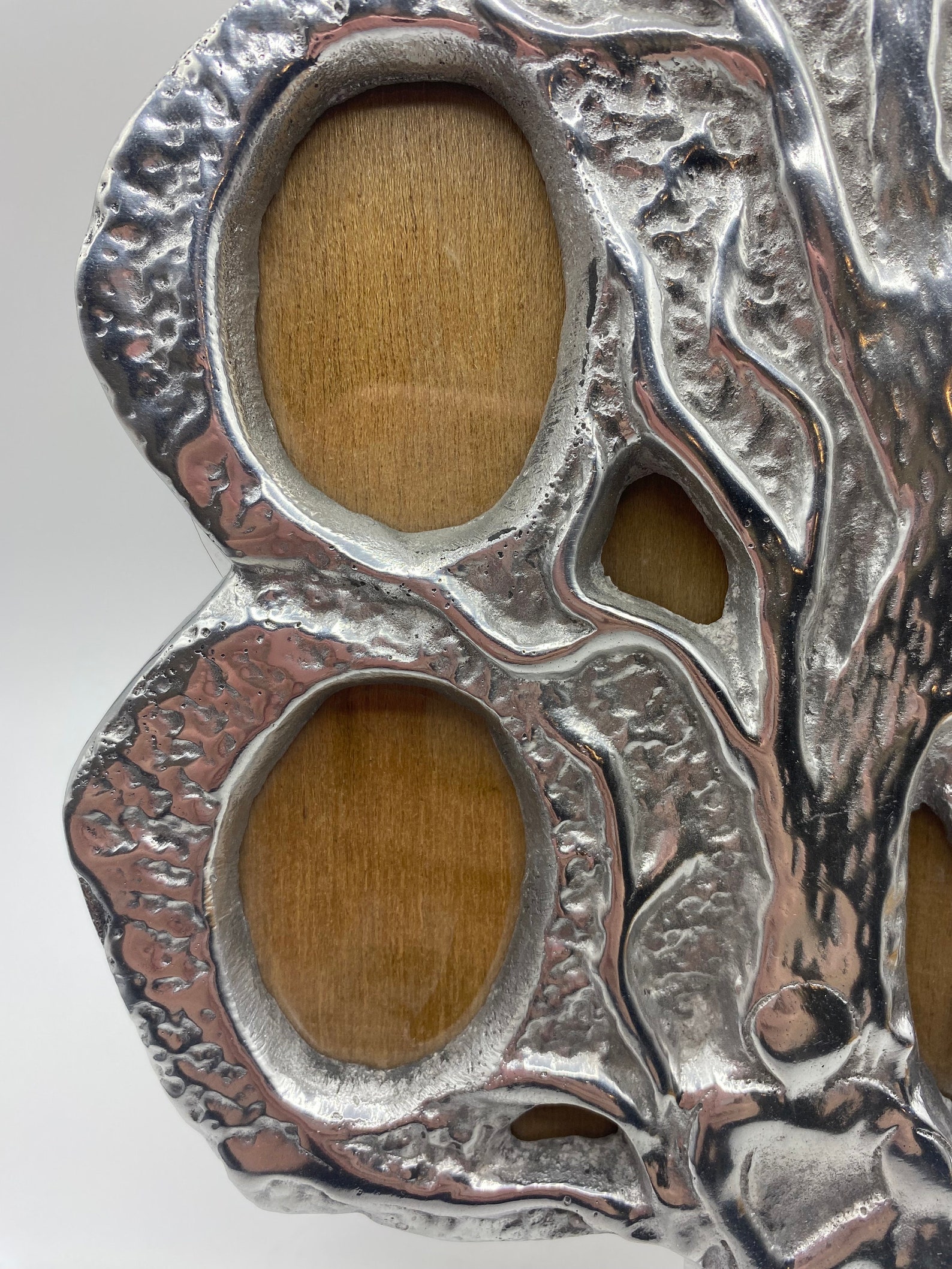 Vintage Mexican Pewter Family Tree Picture Frame - Etsy