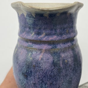 Vintage 1990’s Deborah Doran Studio Pottery Pitcher in Purple Matte ...