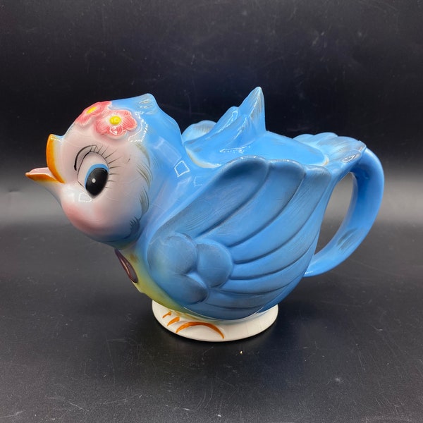 Blue Bird Teapot - Etsy