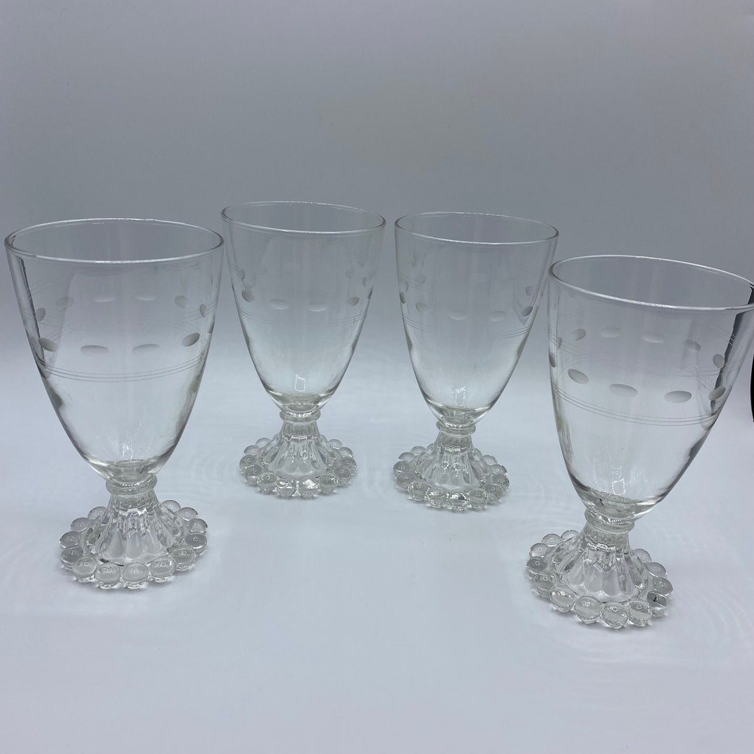 Set of 4 Boopie Berwick Juice Glasses Vintage 8 Oz Anchor Hocking ...