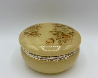 Alabaster Powder Box - Etsy