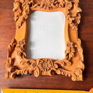 19th Century English Regency Style Intricately Carved Ornate Faux Wood ...